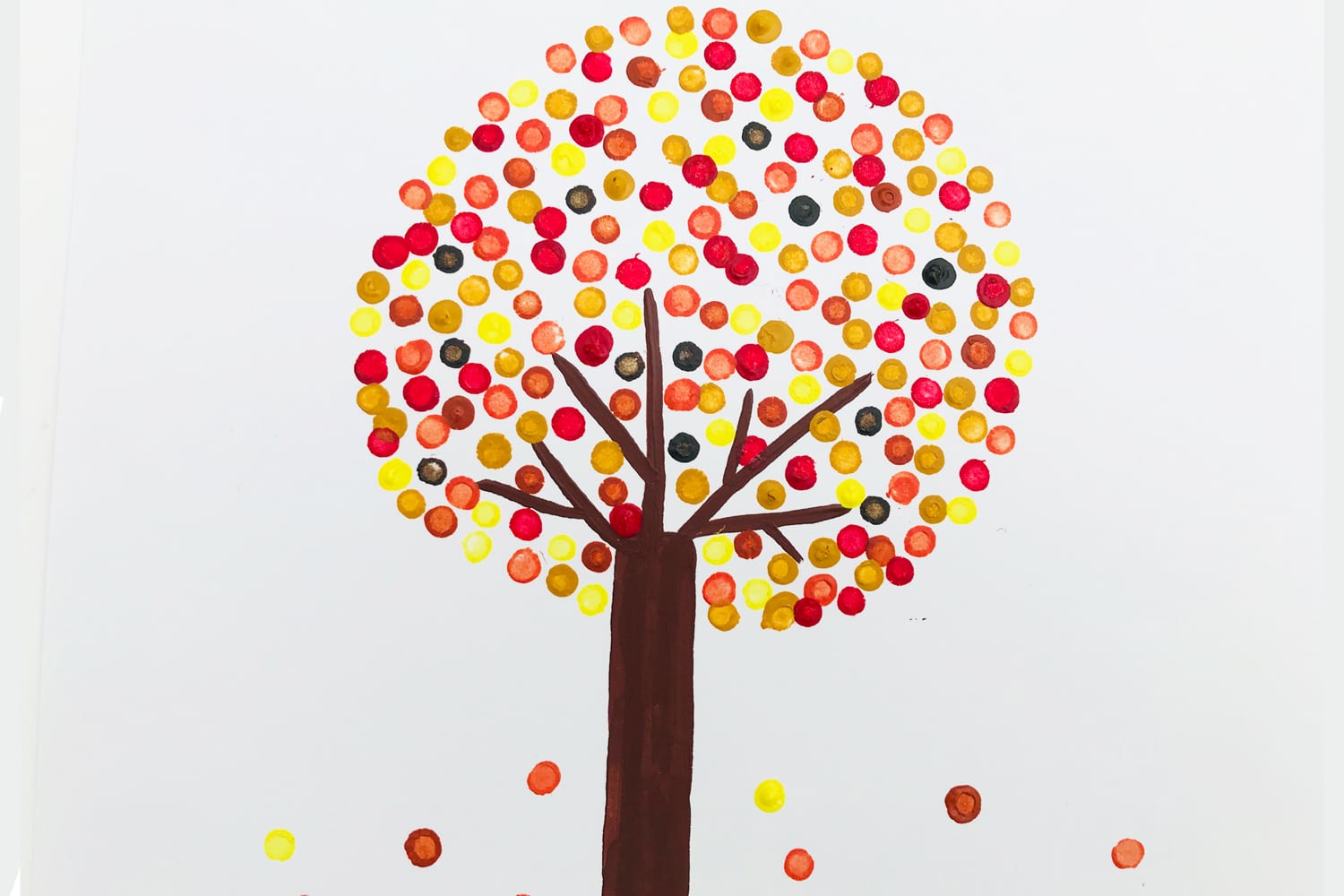 Pointillism Trees - Mas & Pas